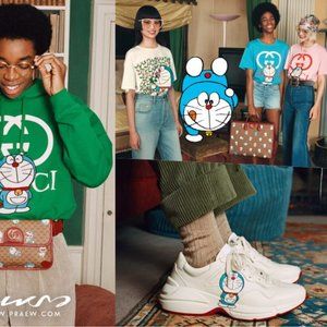 Gucci | Shoes | Gucci X Doraemon Rhyton Sneakers | Poshmark